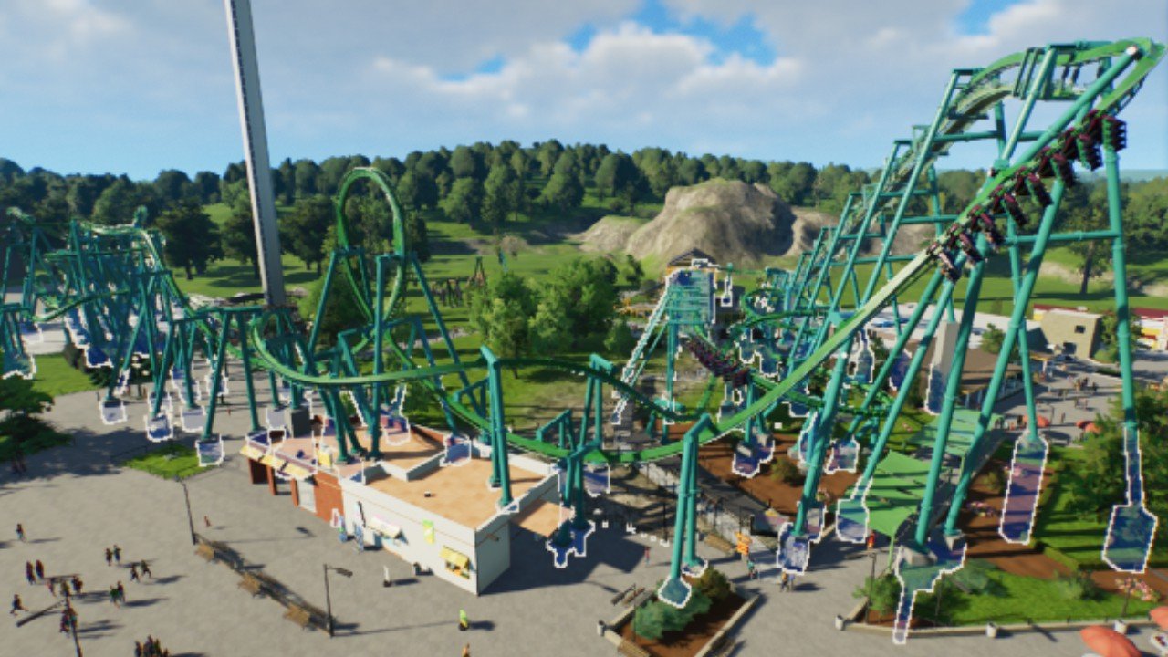 B&M Invert (Realistic: Old Gen; Raptor Clone) - Workshop - Planet Coaster 2