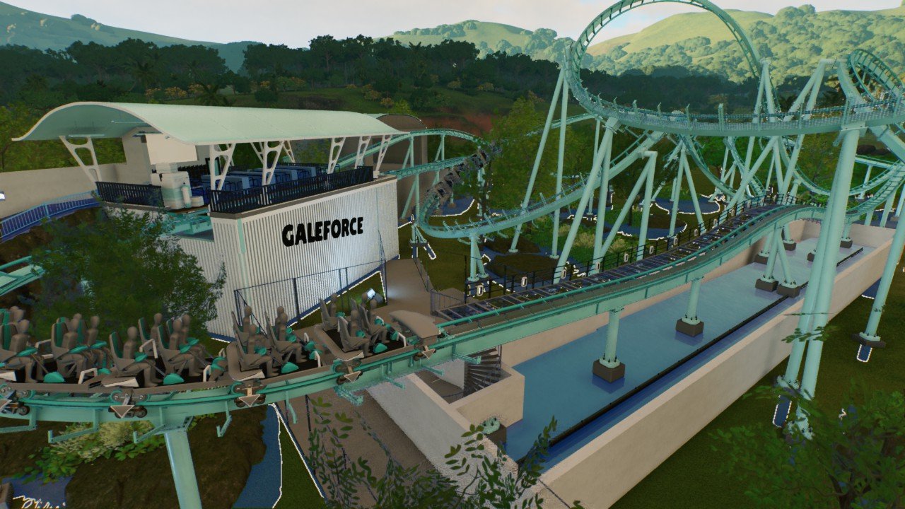 GALEFORCE WIND - Planet Coaster 2 mod - Frontier Workshop