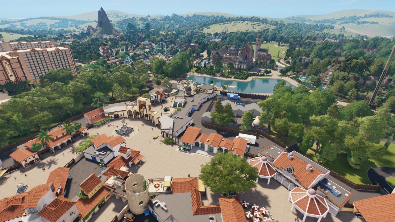 PlanCo Springs - Planet Coaster 2 mod - Frontier Workshop