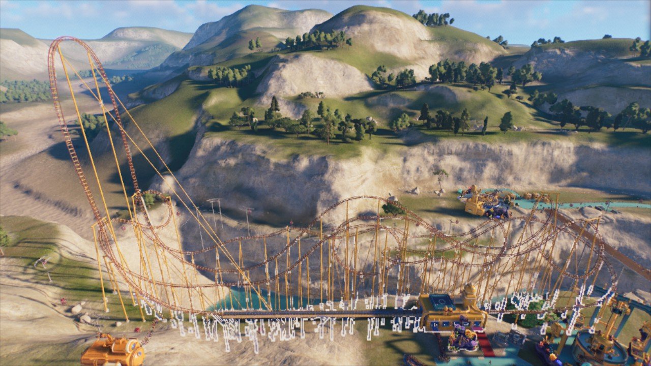 Coaster Chasm Bronze All Green - Workshop - Planet Coaster 2