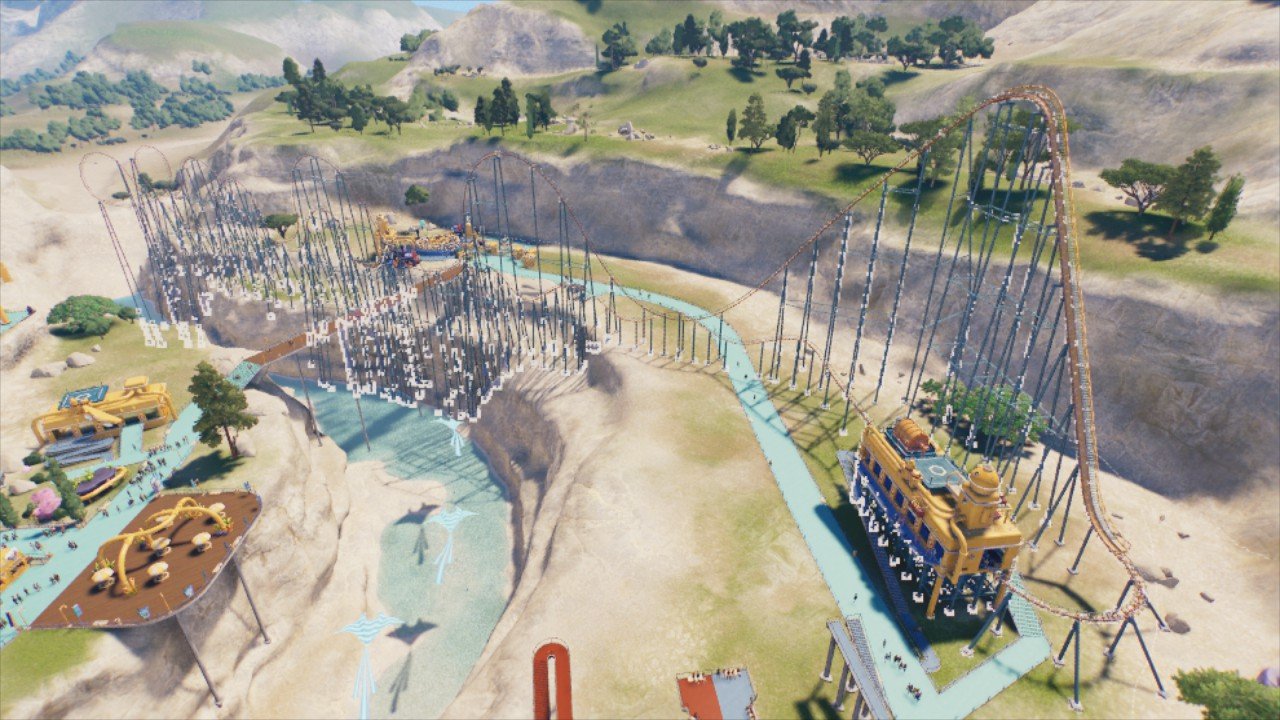 Coaster Chasm Gold Airtime - Planet Coaster 2 MOD - Frontier ワークショップ