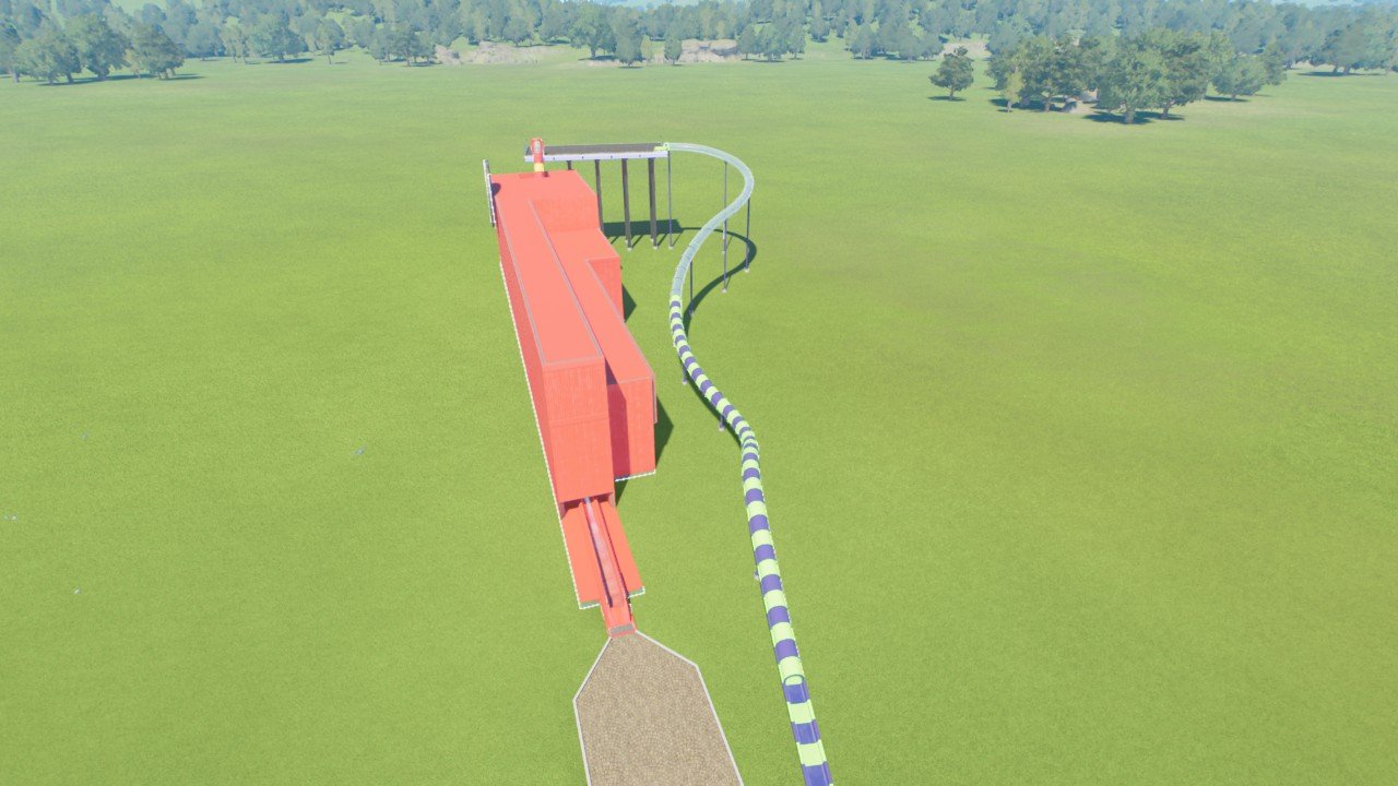 Avengers water slides - Workshop - Planet Coaster 2