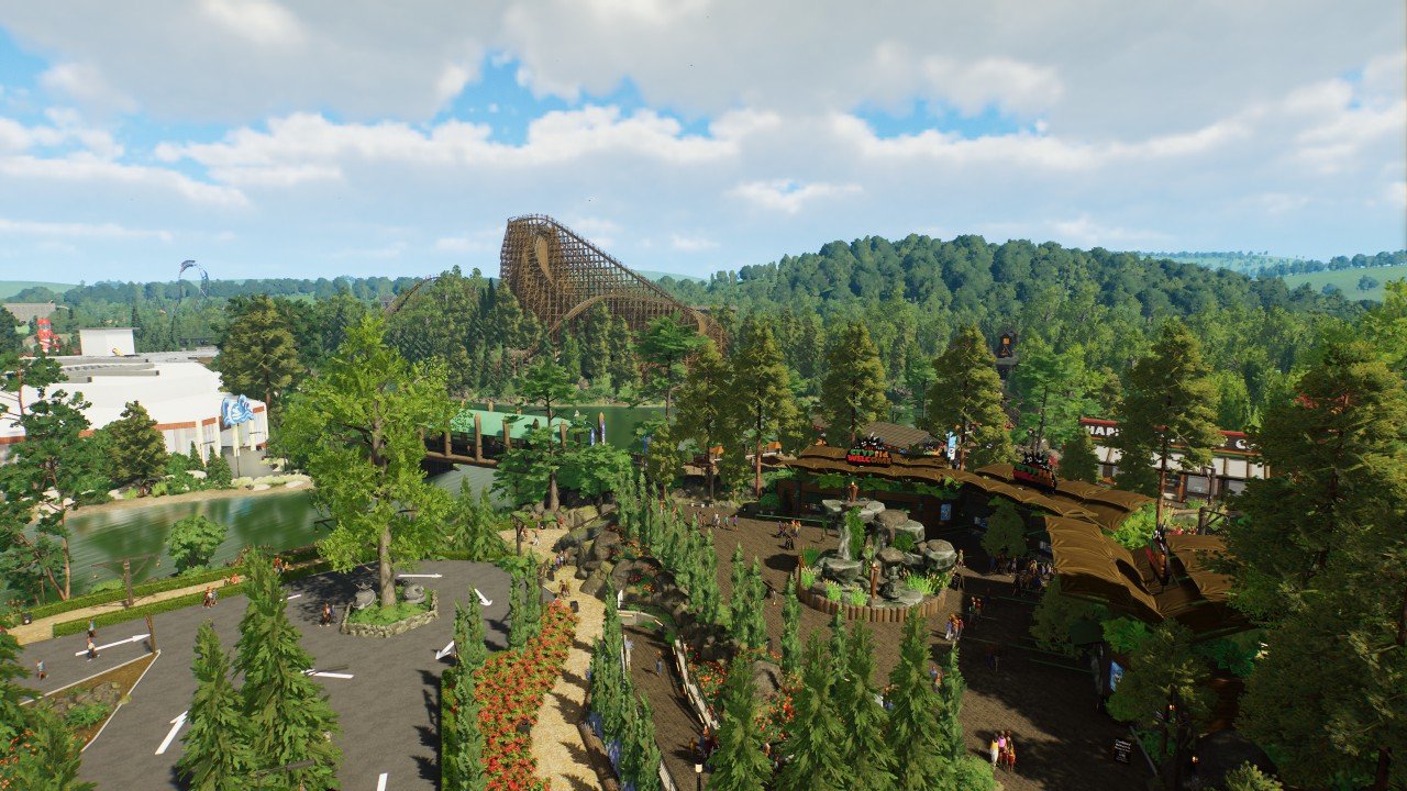 Camp Cryptid - 2WC collaboration - Planet Coaster 2 creation - Frontier ...