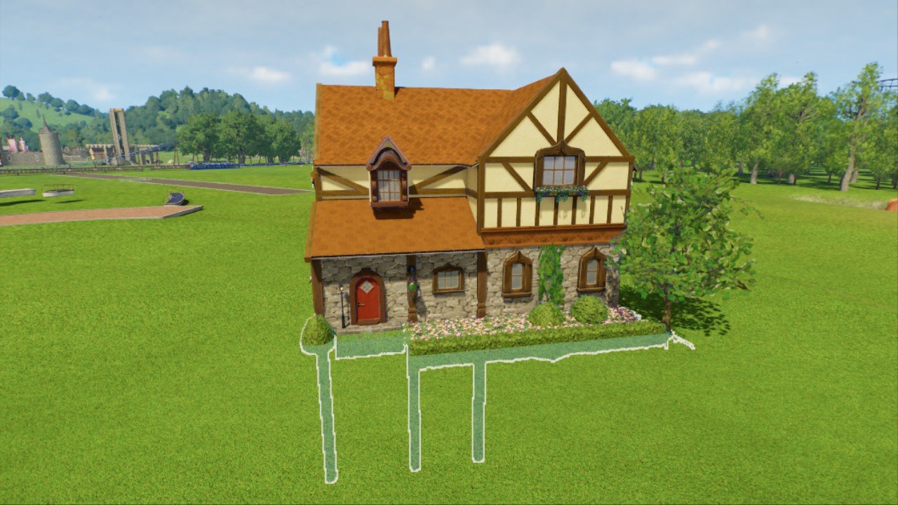 Fairytale house - Planet Coaster 2 mod - Frontier Workshop