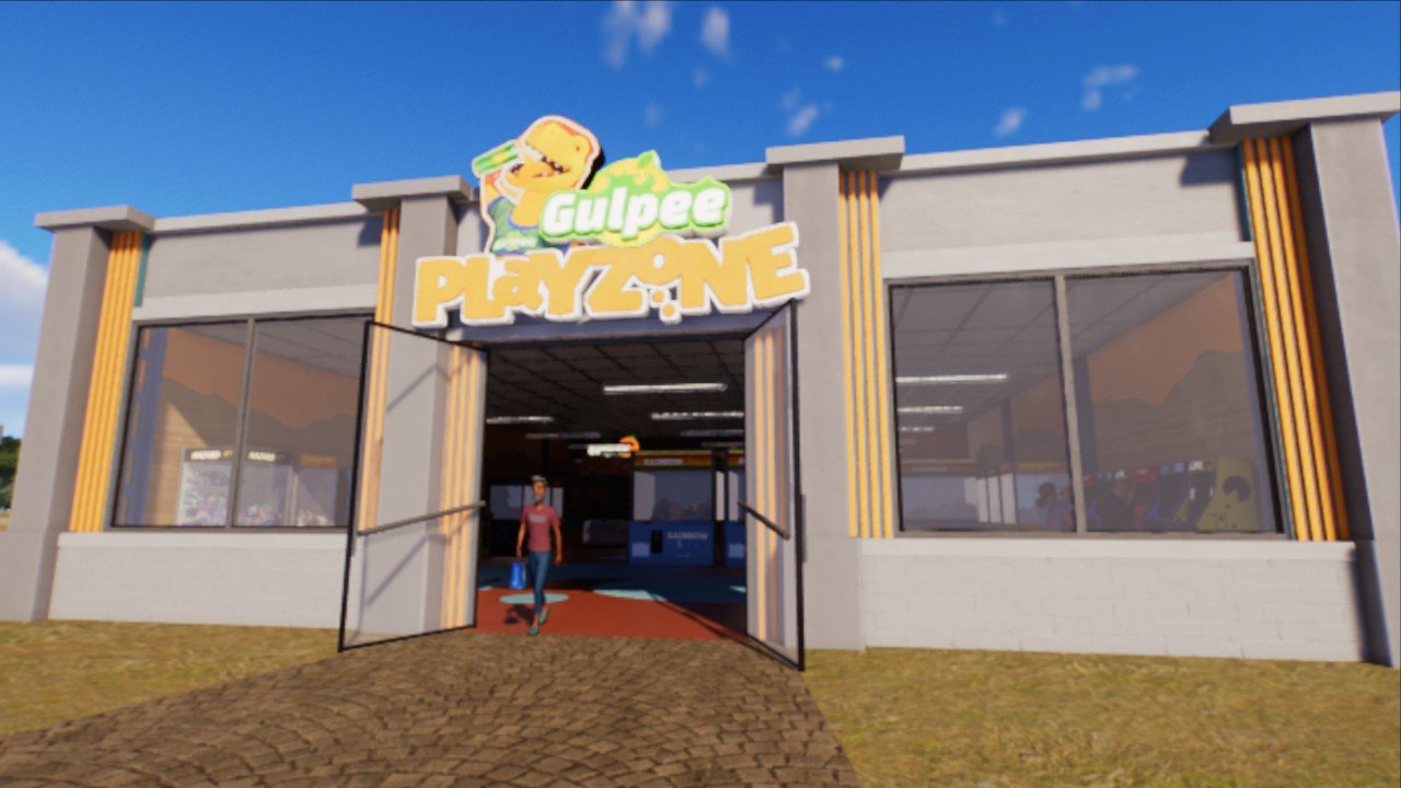 Gulpee Play Zone - Planet Coaster 2 creation - Frontier Workshop