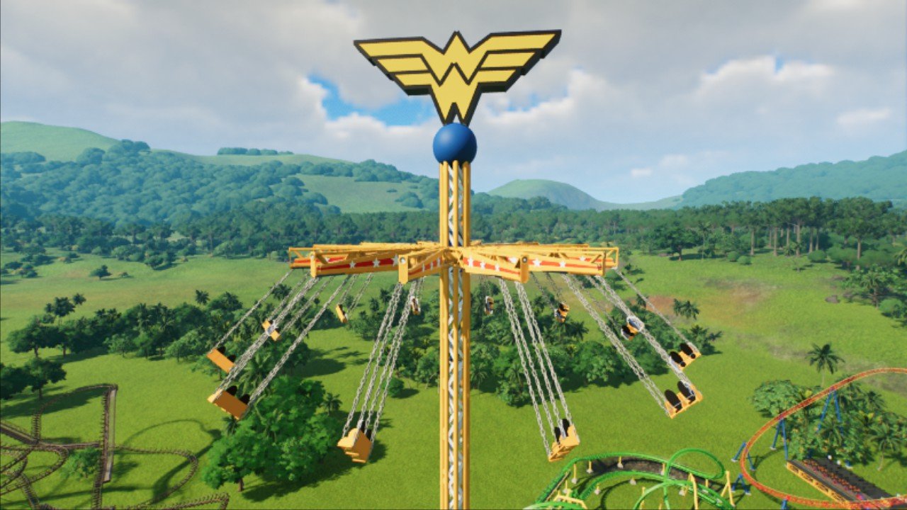 Wonder Woman Lasso of Truth - Workshop - Planet Coaster 2