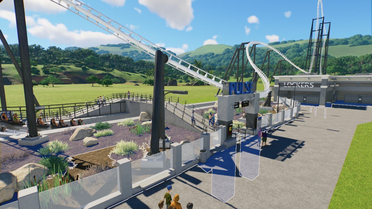 Pulse - S&s Launch Coaster - Workshop - Planet Coaster 2