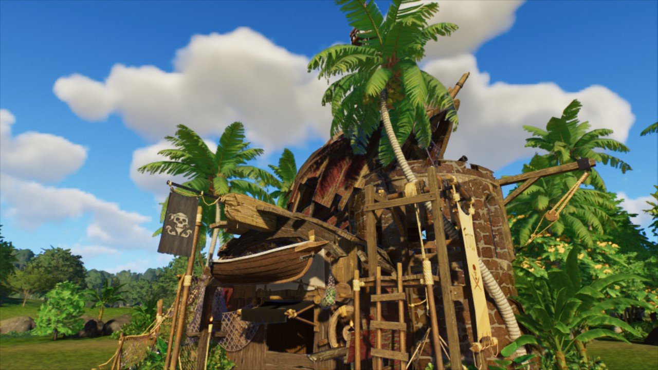 Pirate Shanty Town Shop Shell 1 - Workshop - Planet Coaster 2