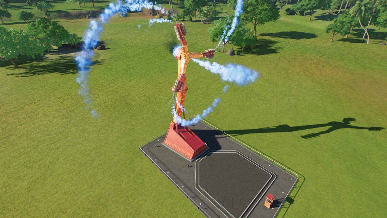 Ride of the Blue Inferno - Planet Coaster 2 creation - Frontier Workshop