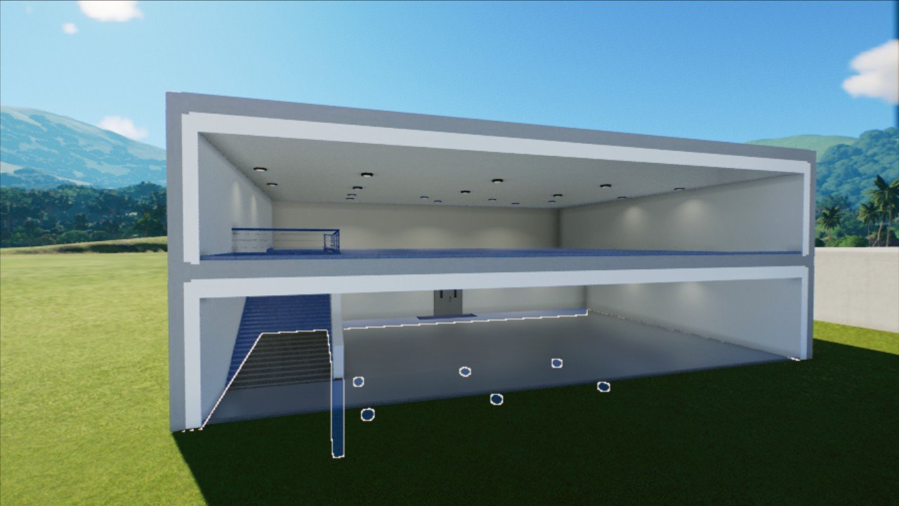 Unthemed Two Story Empty Shop - Planet Coaster 2 mod - Frontier Workshop