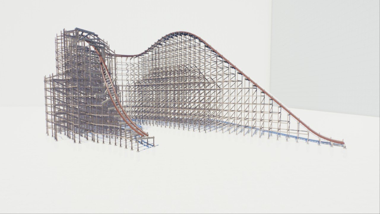 RMC Barrel-Roll Downdrop - Planet Coaster 2 mod - Frontier Workshop