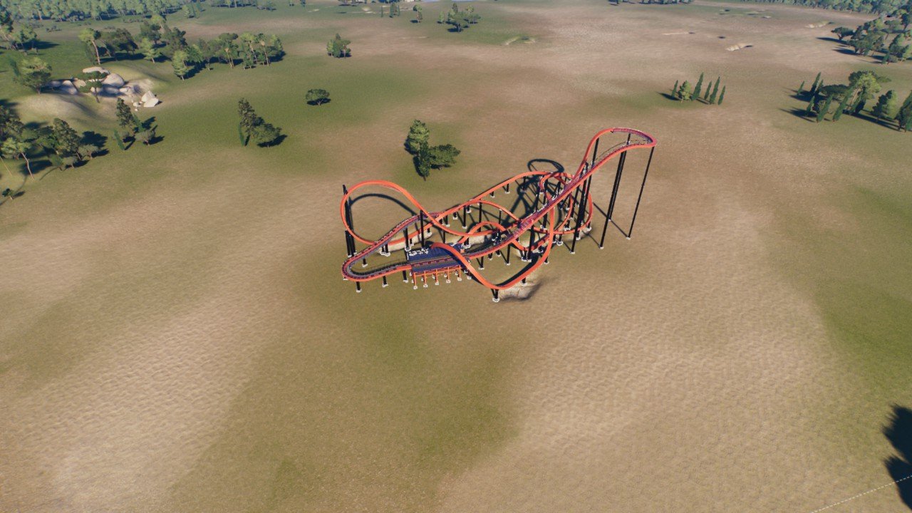 Fire Runner - Planet Coaster 2 mod - Frontier Workshop