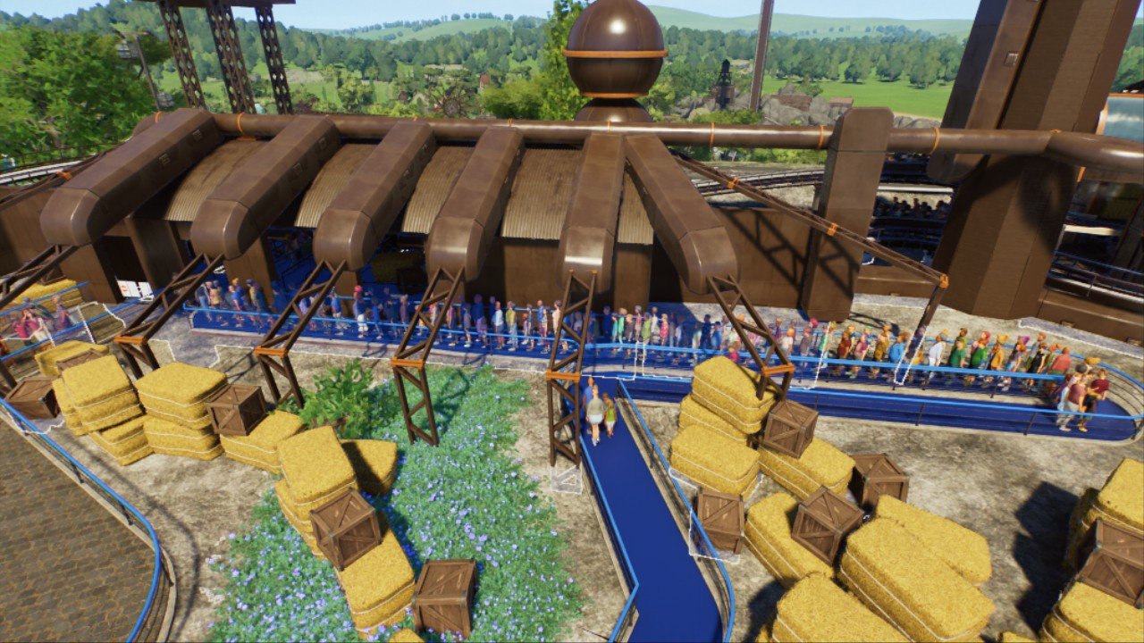 G's Steampunk Raft Ride - Planet Coaster 2 mod - Frontier Workshop