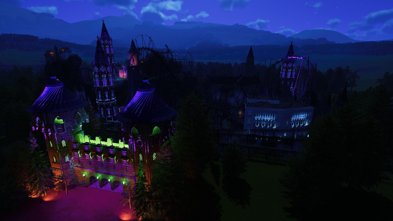 WEDNESDAY'S WORLD OF WOE PS5 99% - Planet Coaster 2 mod - Frontier Workshop