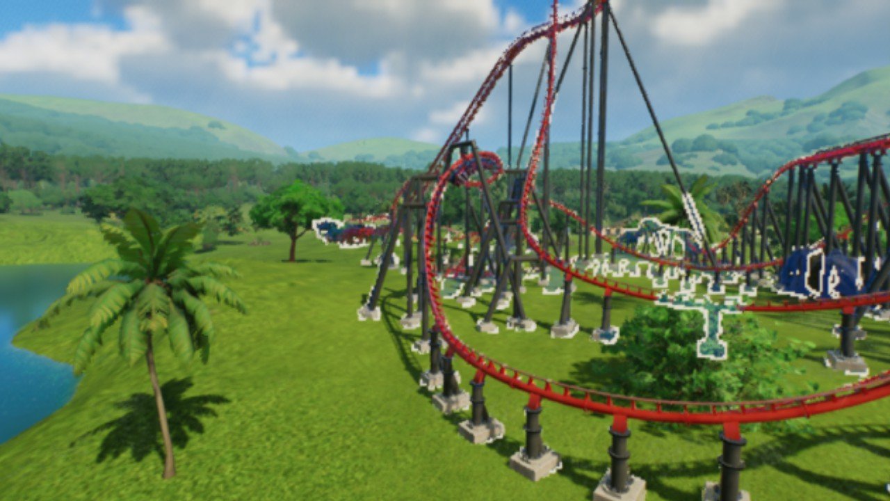 Vekoma Tilt Coaster - Planet Coaster 2 mod - Frontier Workshop