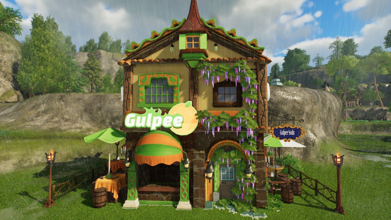 Fairytale Gulpee Soda Shop Stall - Planet Coaster 2 creation - Frontier ...