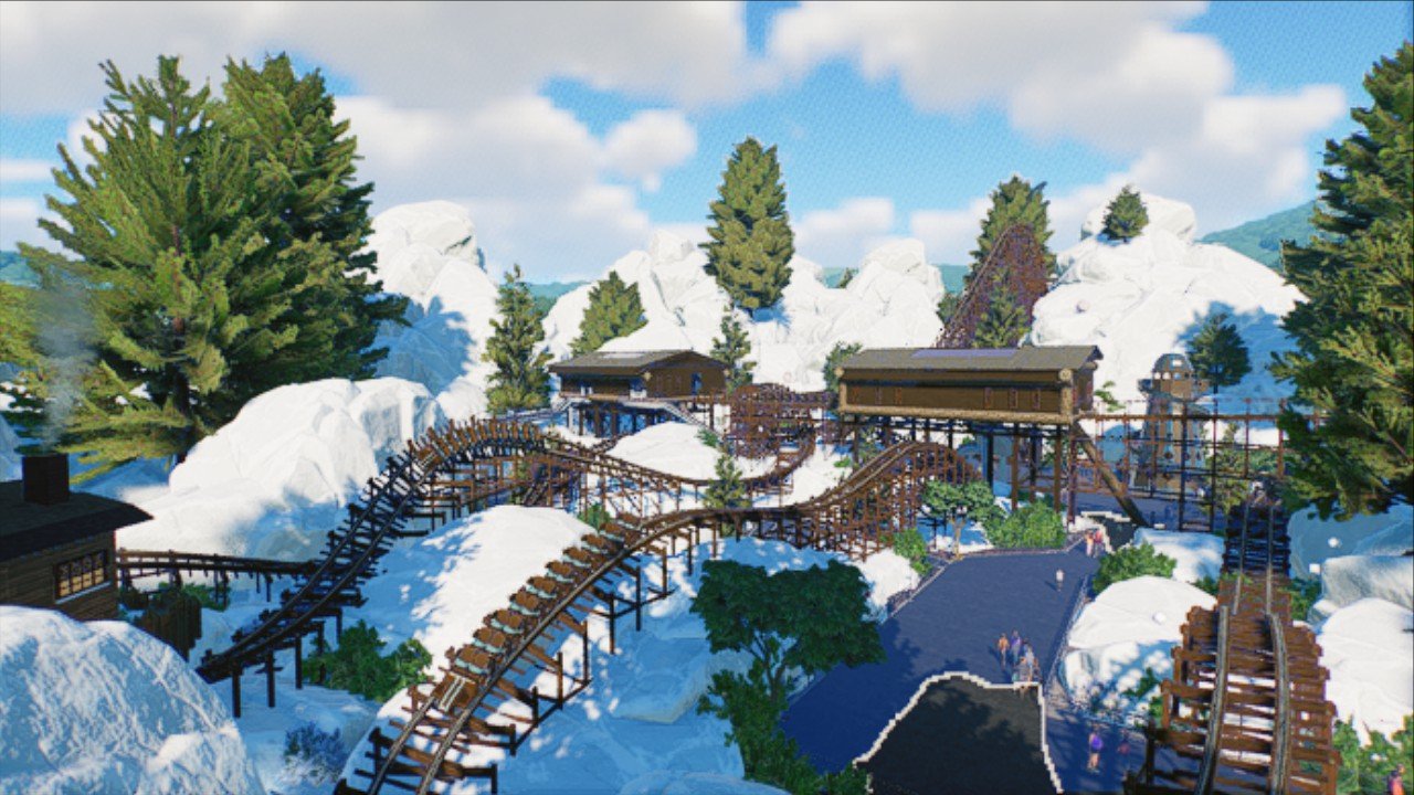 Alpine Railway - Planet Coaster 2 creation - Frontier Workshop