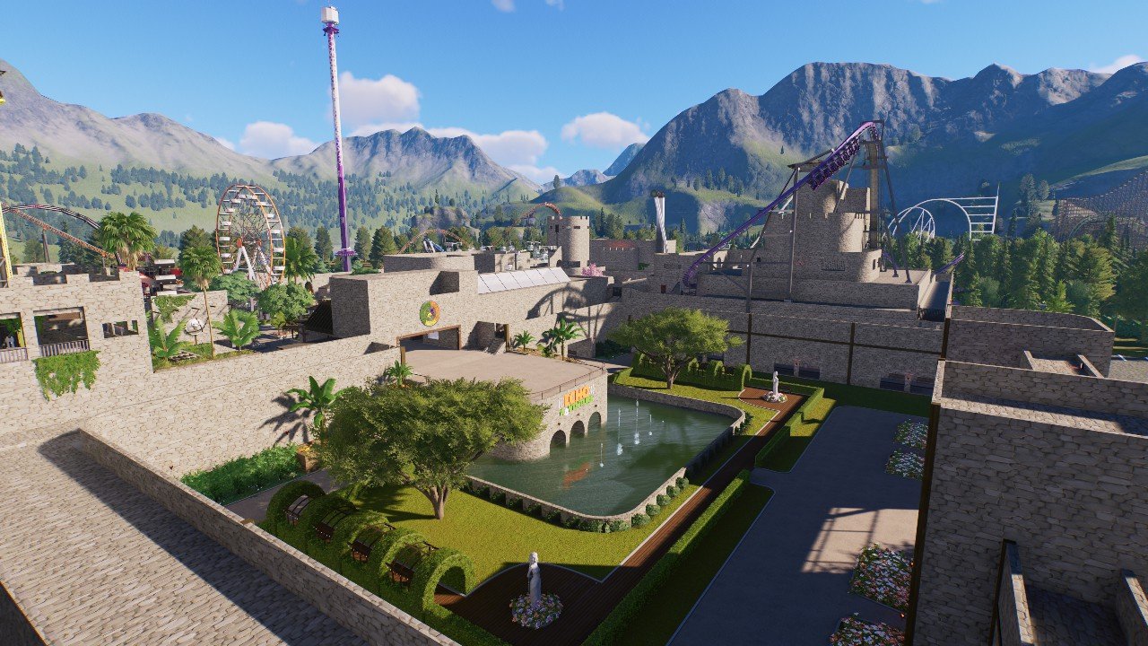 Echo Adventure - Planet Coaster 2 mod - Frontier Workshop