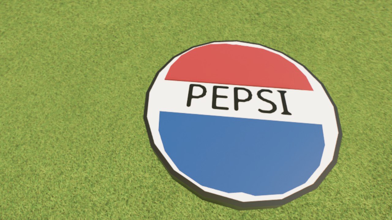 PEPSI LOGO - Planet Coaster 2 mod - Frontier Workshop