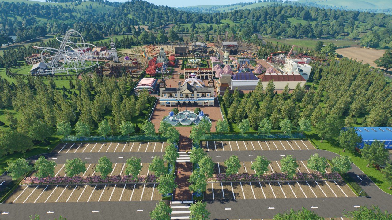 Wonderland - Planet Coaster 2 mod - Frontier Workshop