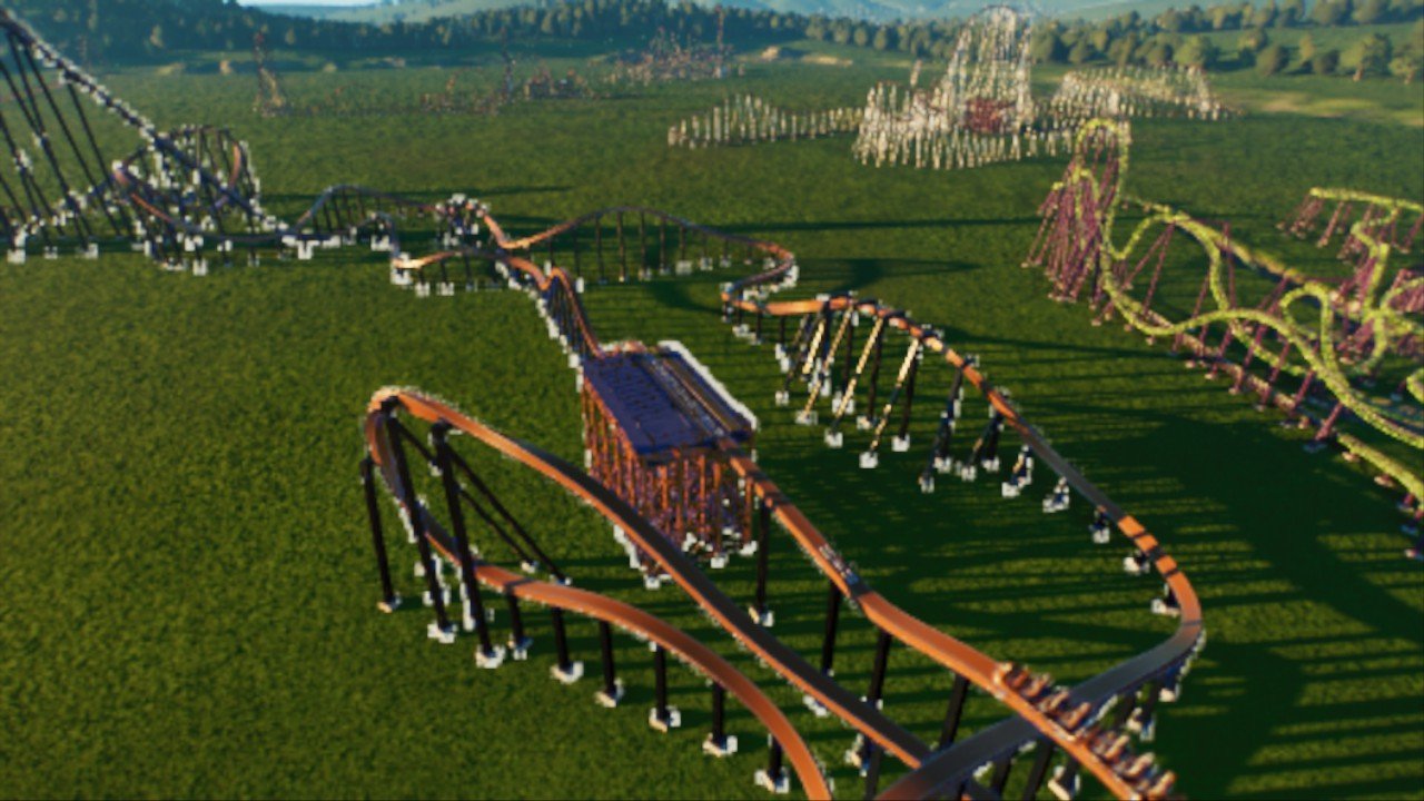 RMC Single Rail SUIII - Planet Coaster 2 creation - Frontier Workshop