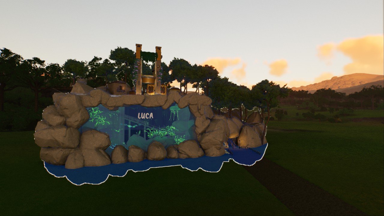 LUCA ( Pixar ) - Workshop - Planet Coaster 2