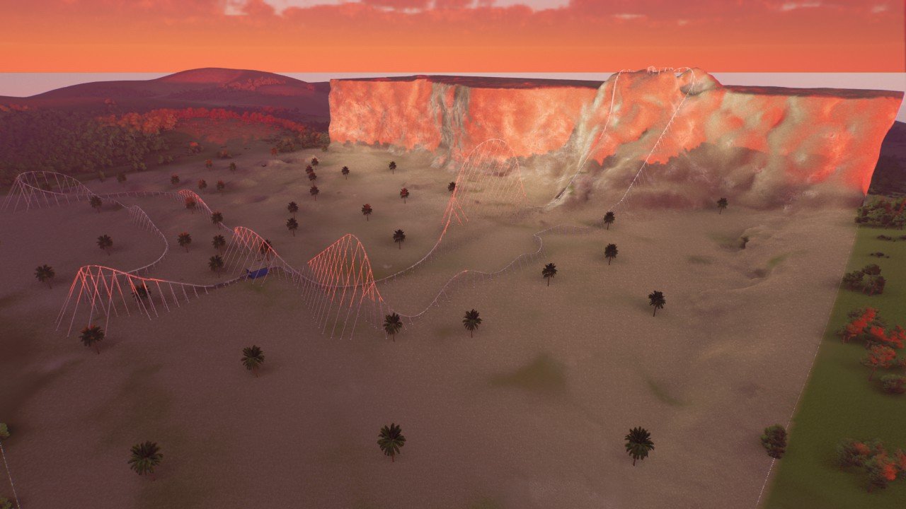 Falcons Flight - Planet Coaster 2 creation - Frontier Workshop