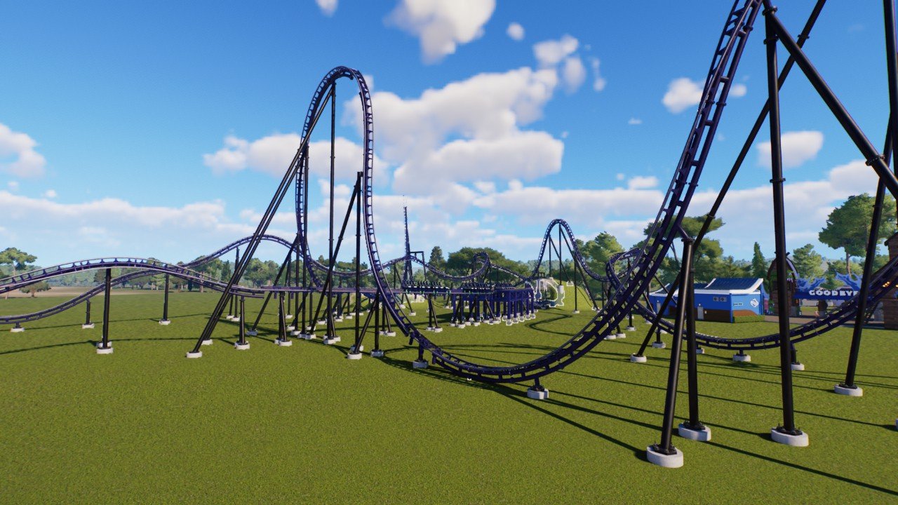 Intamin Blitz - Planet Coaster 2 creation - Frontier Workshop