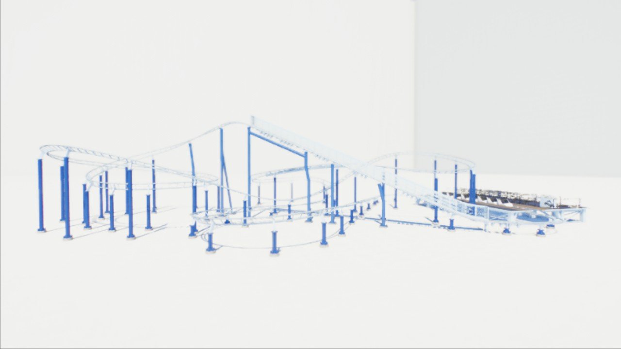 Vekoma Junior Coaster (335m) - Planet Coaster 2 mod - Frontier Workshop