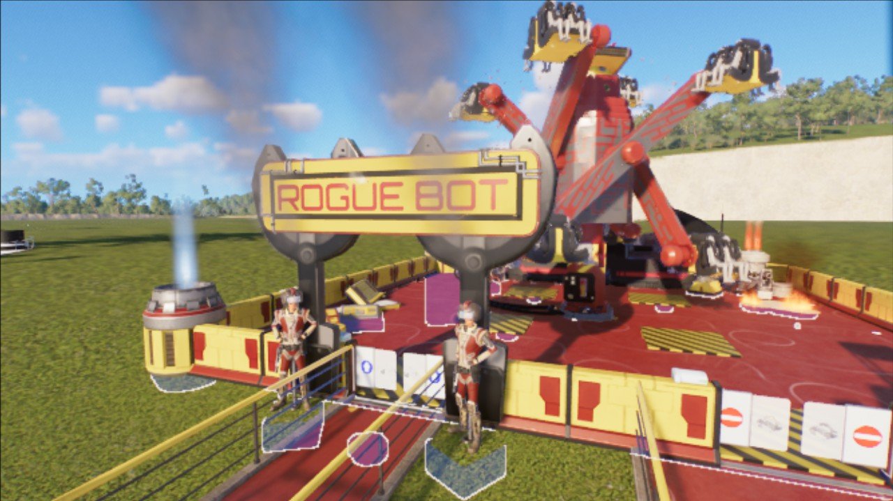 ROGUE BOT - Planet Coaster 2 mod - Frontier Workshop