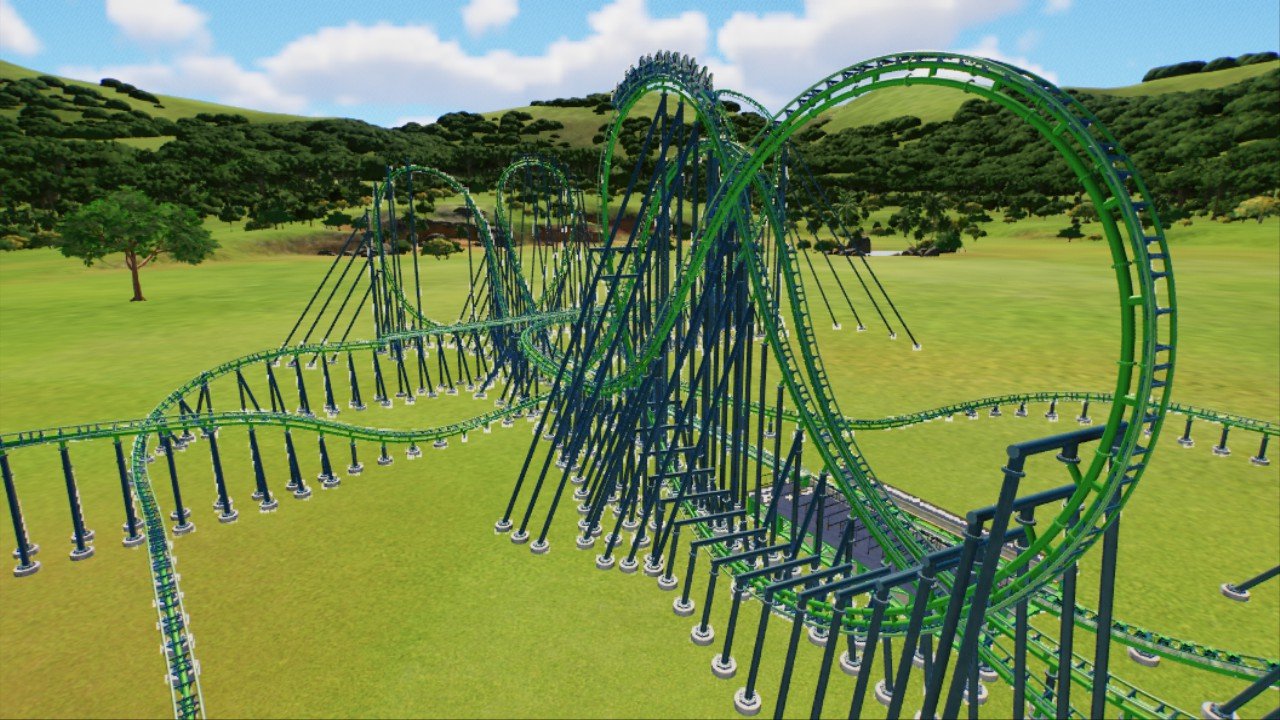 Invert Inversions on a non-inverted coaster - Planet Coaster 2 mod ...