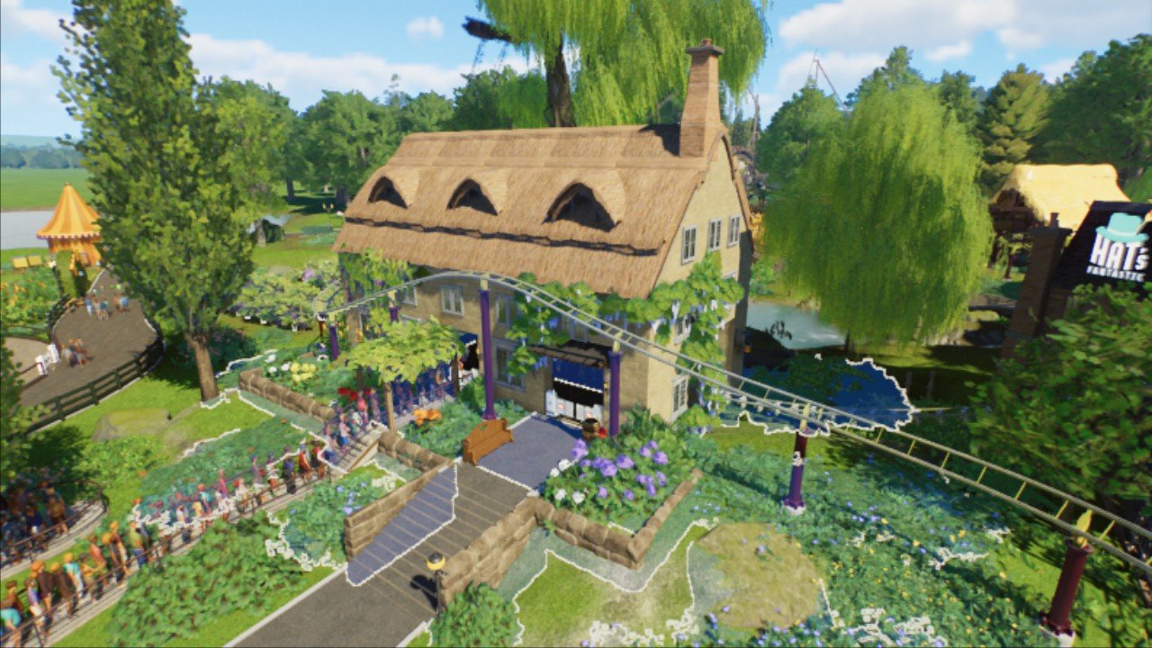 Cottage Coaster Station - Workshop - Planet Coaster 2