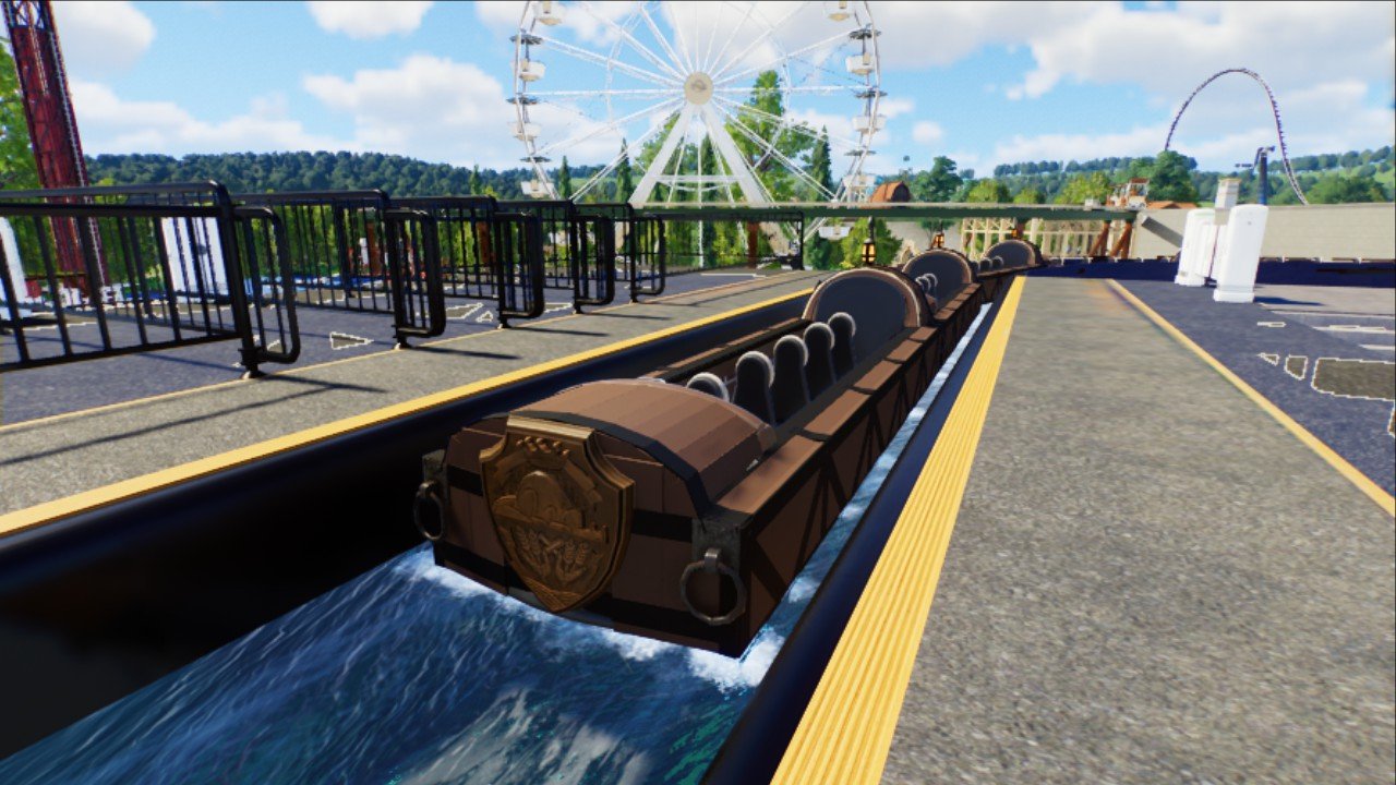 Custom Log Flume Trains - Workshop - Planet Coaster 2
