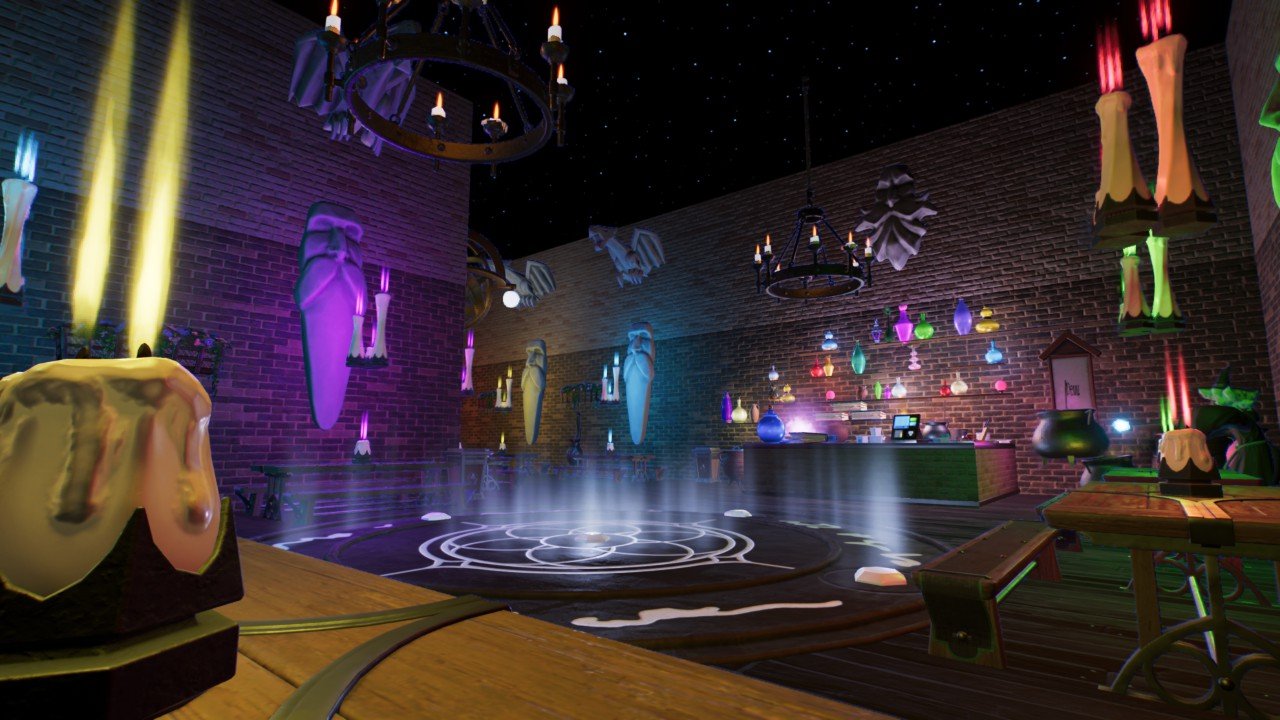 Sorcery Restaurant - Planet Coaster 2 creation - Frontier Workshop