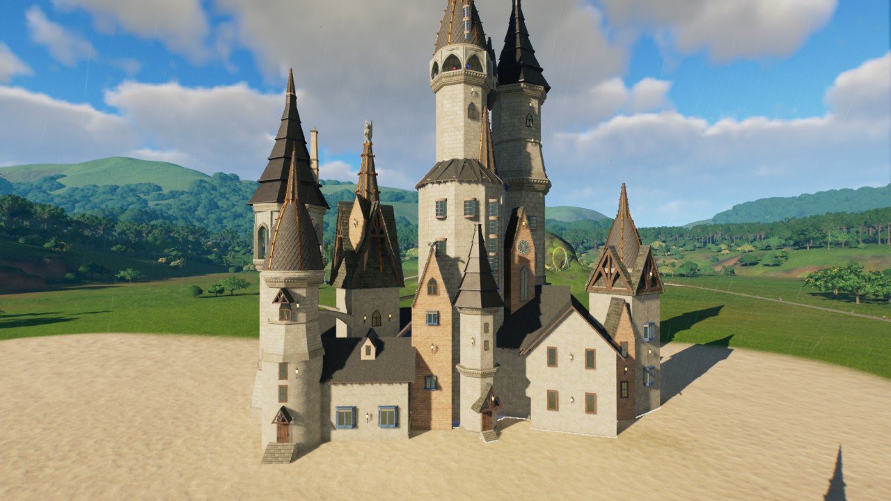 Merlins castle - Planet Coaster 2 creation - Frontier Workshop