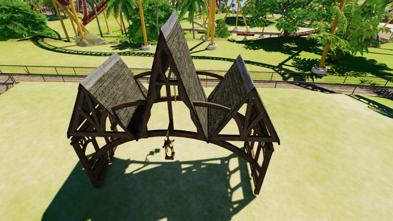 Sorcery Archway - Planet Coaster 2 creation - Frontier Workshop