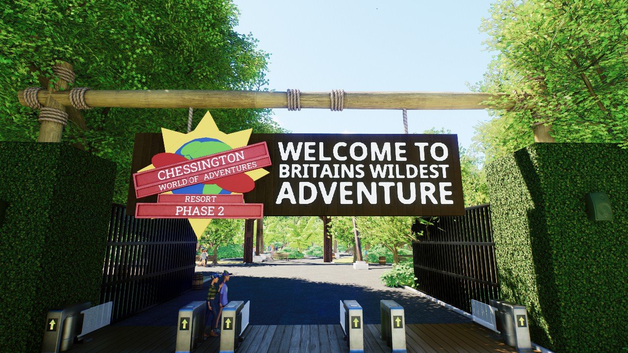 Chessington - Phase 2 - Planet Coaster 2 mod - Frontier Workshop