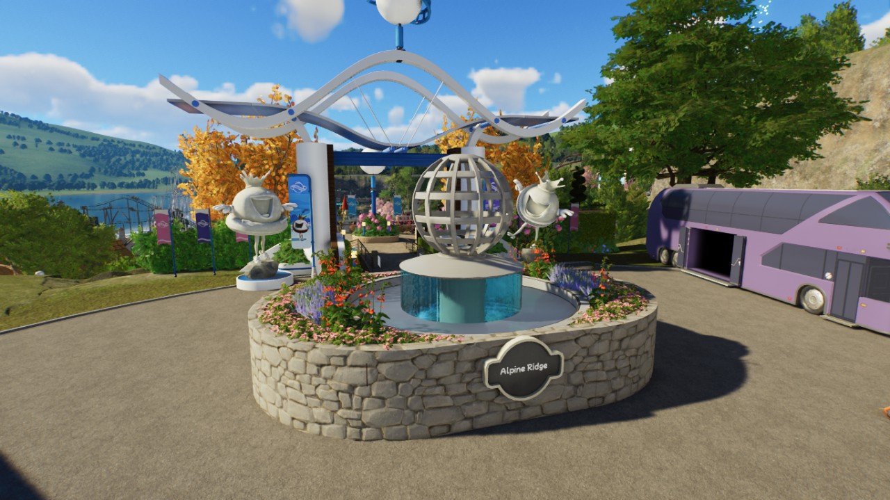 Alpine Ridge - Planet Coaster 2 mod - Frontier Workshop