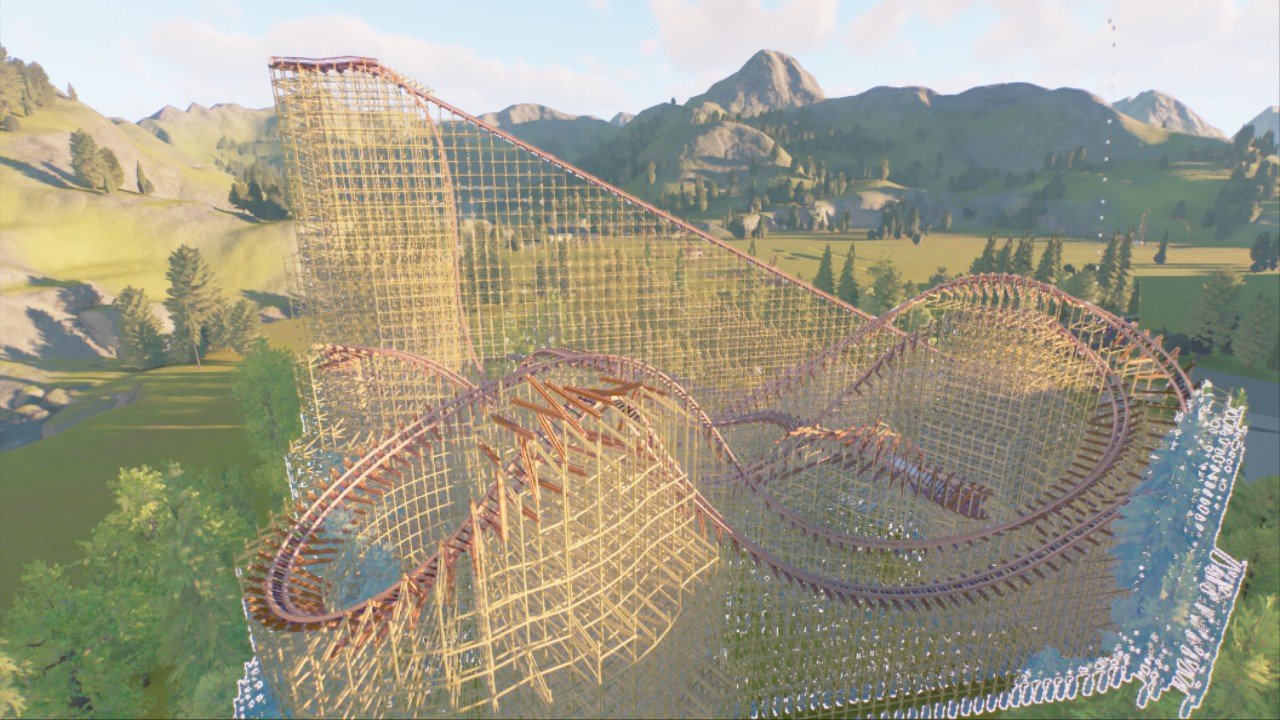 Compact Hyper RMC - Planet Coaster 2 mod - Frontier Workshop