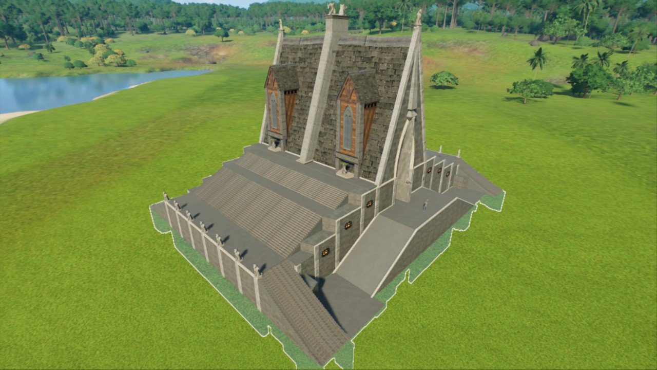 Teple Of Spush - Planet Coaster 2 creation - Frontier Workshop