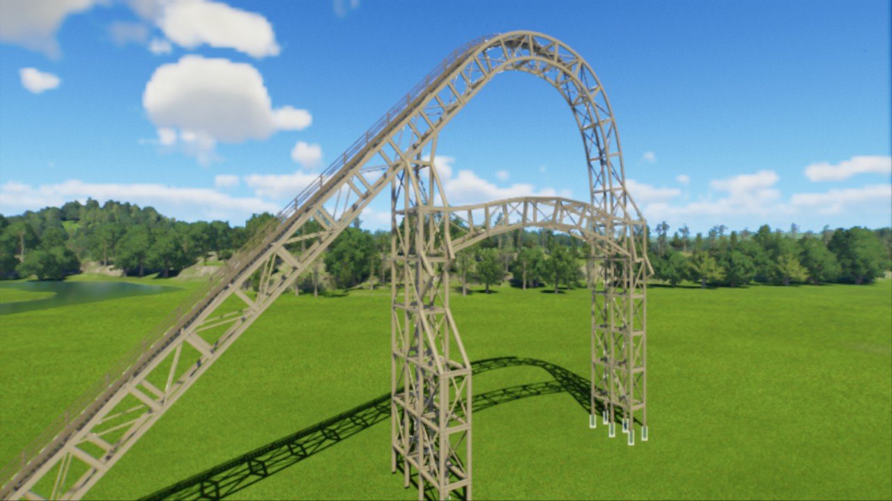 RMC Lift Hill Support Stucture - Planet Coaster 2 creation - Frontier ...