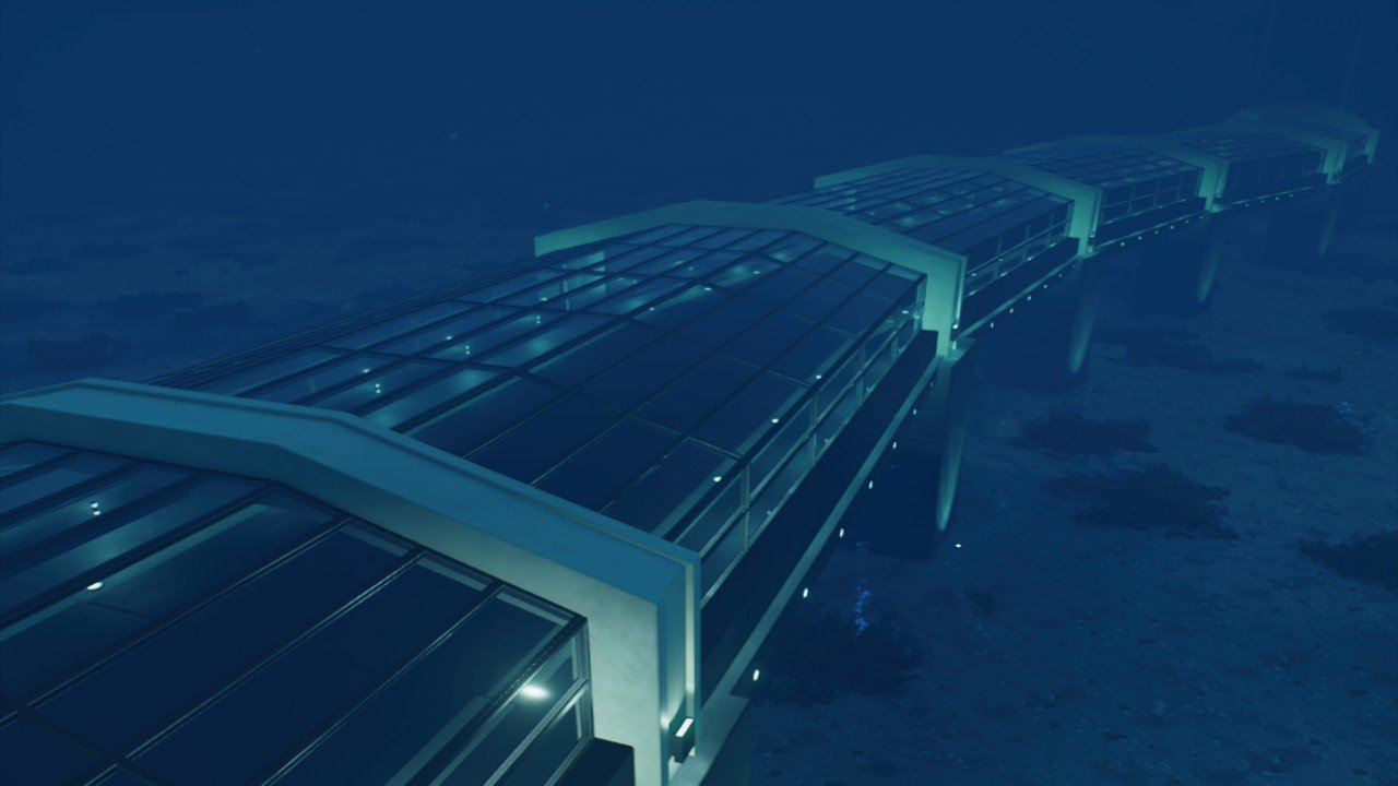 Lagoon Shark Tunnel - Workshop - Jurassic World Evolution 3