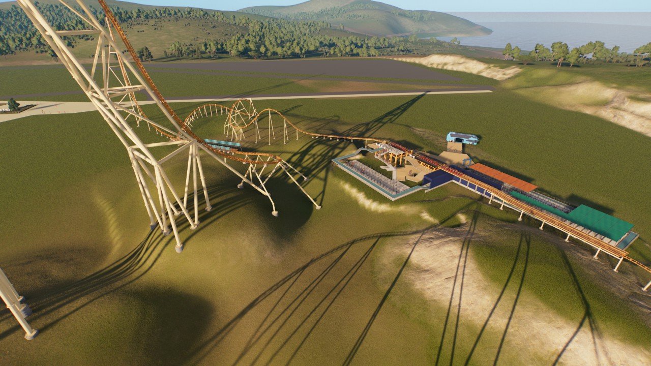 unfinished six flags project - Planet Coaster 2 mod - Frontier Workshop