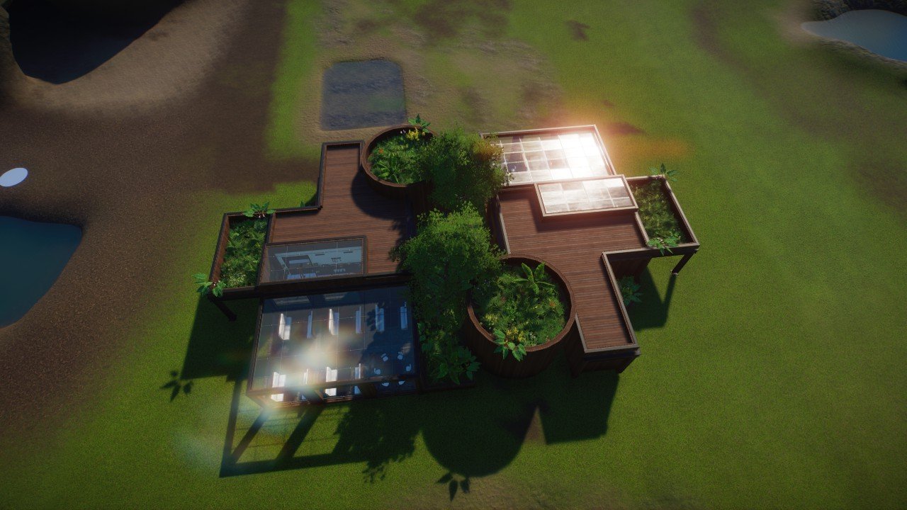 Double restaurant - Planet Zoo: Console Edition mod - Frontier Workshop