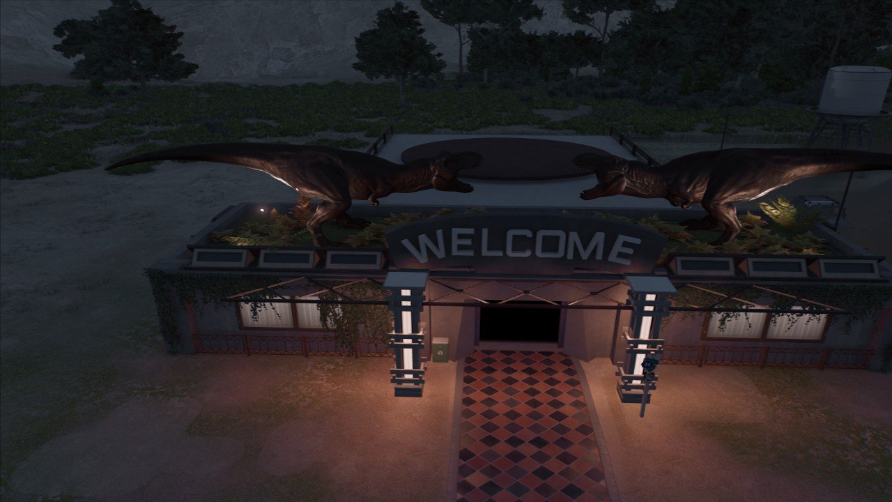 Arrival point - Jurassic World Evolution 3 creation - Frontier Workshop