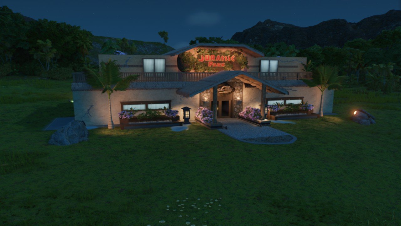Jurassic Park Entrance - Workshop - Jurassic World Evolution 3