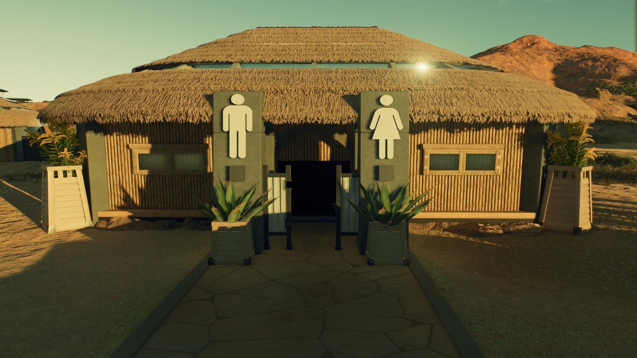 Prehistoric Savannah Restroom - Workshop - Jurassic World Evolution 3