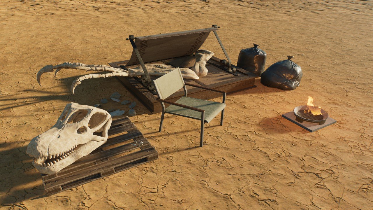 Illegal dinosaur bone trade - Workshop - Jurassic World Evolution 3