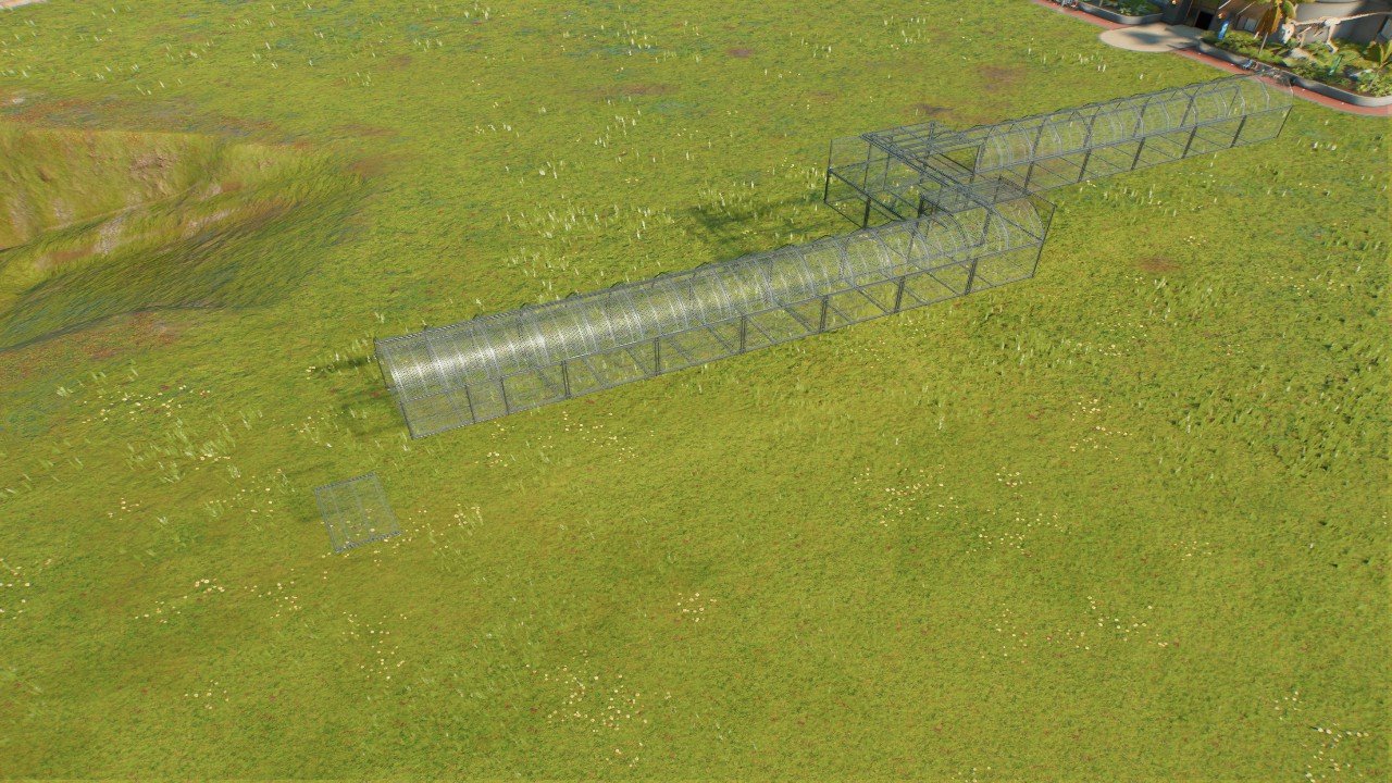 Bird Cage Tunnel 1 - Workshop - Jurassic World Evolution 3