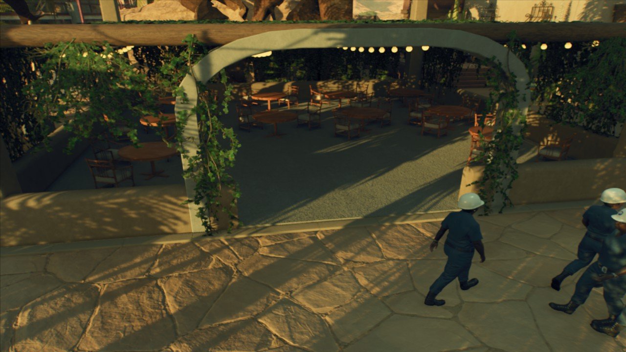 SW USA Outdoor Eating Area - Workshop - Jurassic World Evolution 3